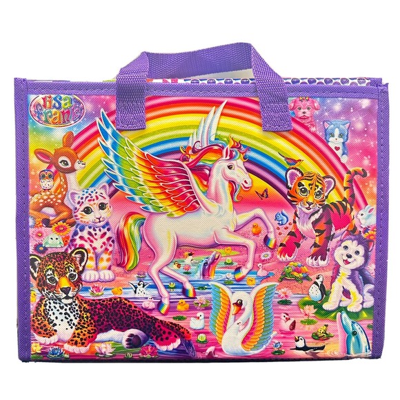 Lisa Frank | Toys | Lisa Frank Trifold Binder Folder Unicorn Tiger 26 ...